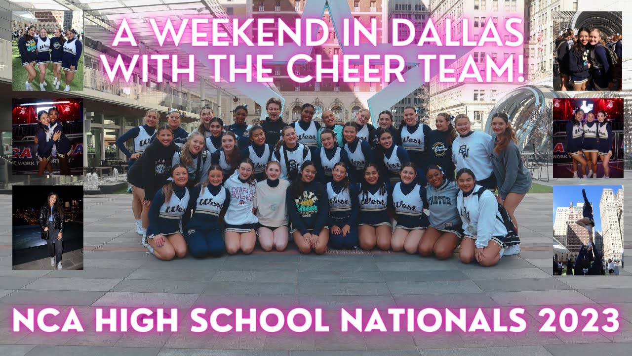 NCA HIGH SCHOOL NATIONALS 2023 // DALLAS FOR THE WEEKEND WITH THE CHEER ...