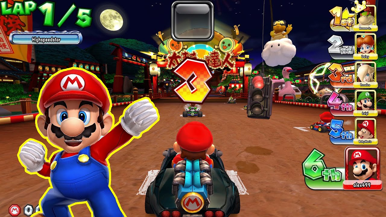 Mario Kart Arcade GP DX 1.18 - Don-chan Cup (Super Difficulty ) Battle ...