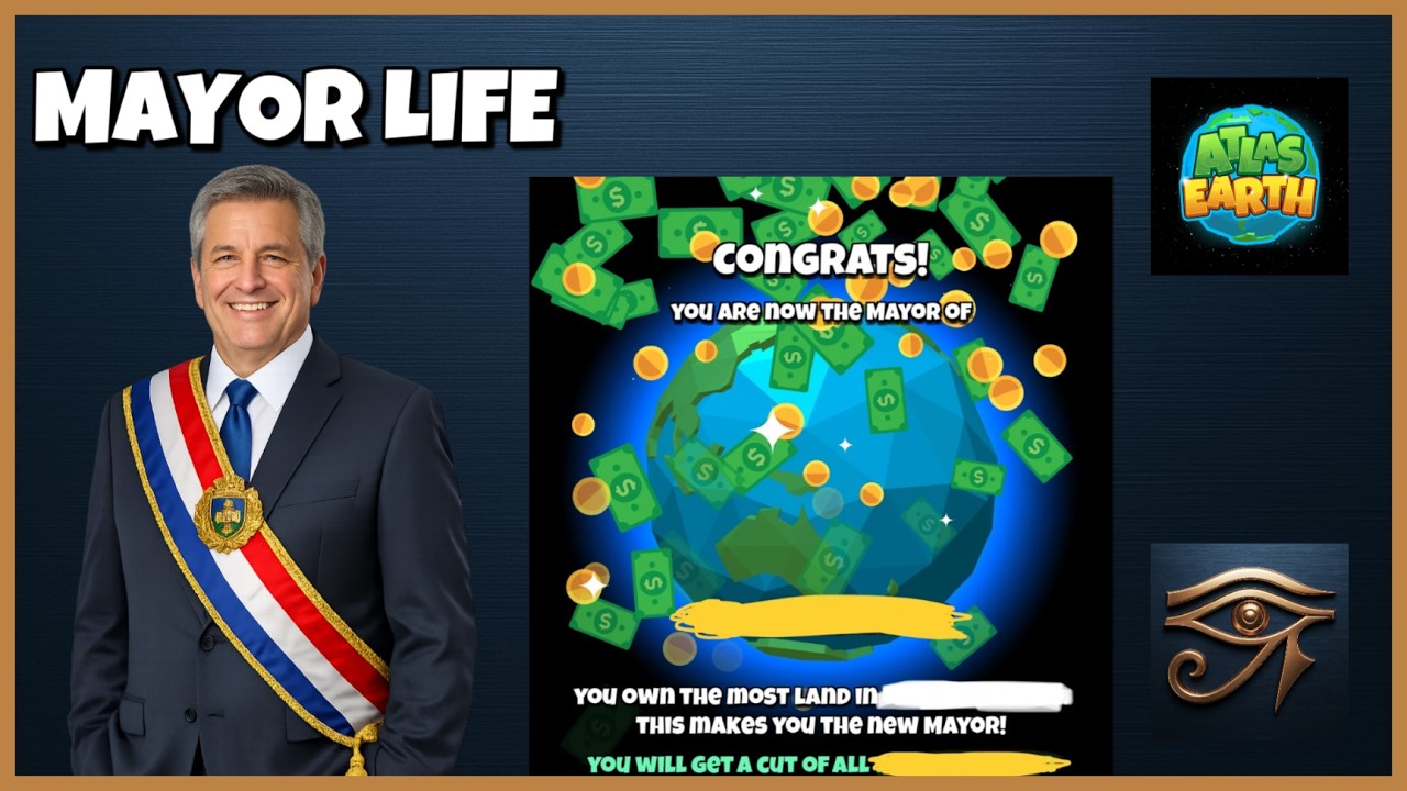How to Be a Mayor in Atlas Earth (2026) - YouTube