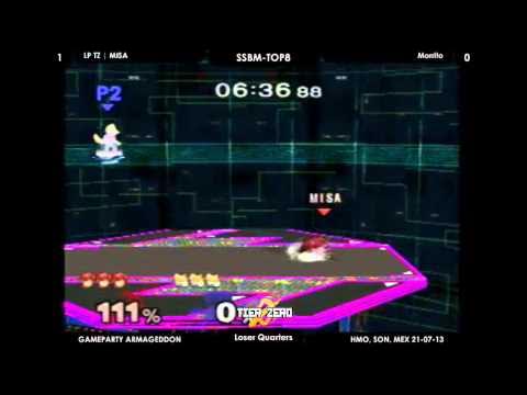 SSBM TOP8-Gameparty Armaggedon - LP TZ|MISA(Marth) vs Morrito(fox) Loser Quarter - YouTube