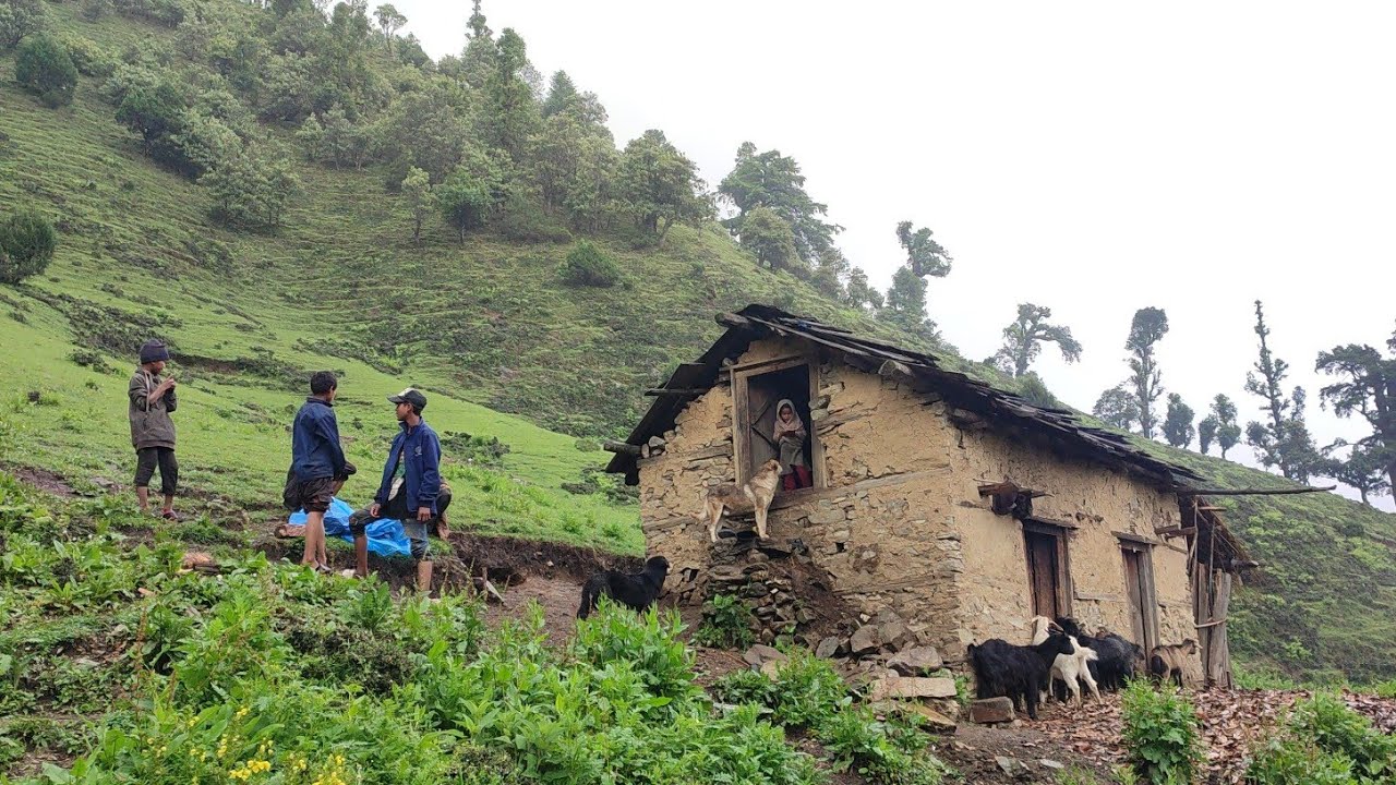 Real Remote Nepali Village life in Countryside Nepal| Amazing Nepali ...