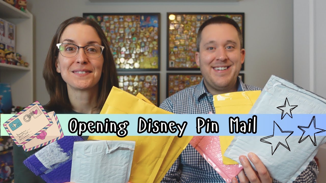 OPENING DISNEY PIN MAIL | Online Pin Trading - YouTube
