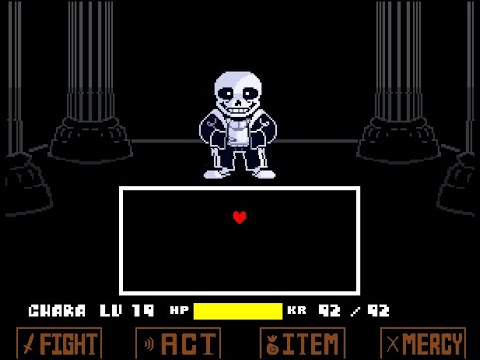 UNDERTALE 8th ANIVERSERY - UNLIMATE SANS FIGHT. - YouTube