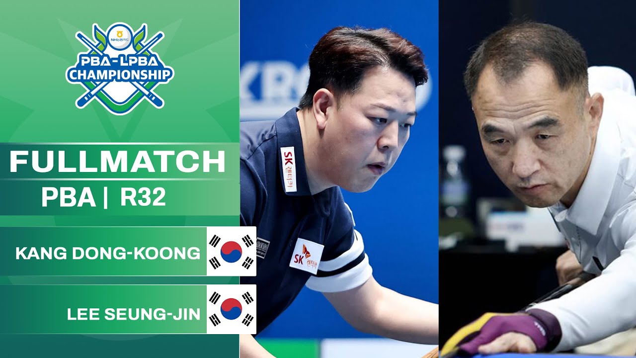 FULL MATCH: Dong-koong KANG vs Seung-jin LEE | PBA R32 | NH NonghyupCard PBA Championship 24-25 ...