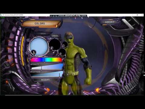DCUO How To Make Scorpion/SubZero [Good] - YouTube