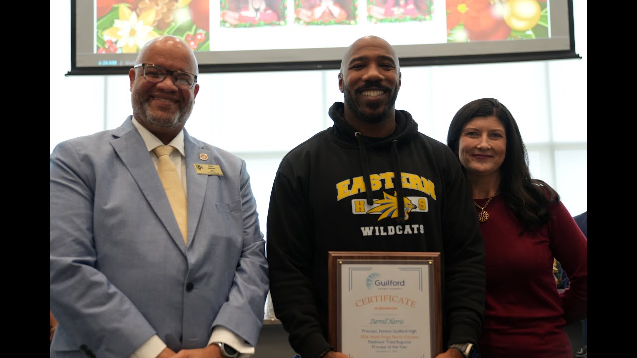 Eastern High's Darrell Harris Named North Carolina Regional Principal ...