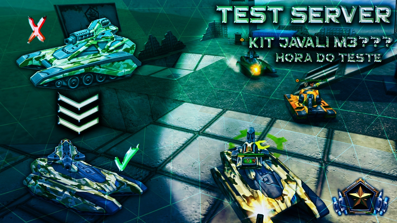 Tanki Online - Test Server (Kit Javali M3) - YouTube
