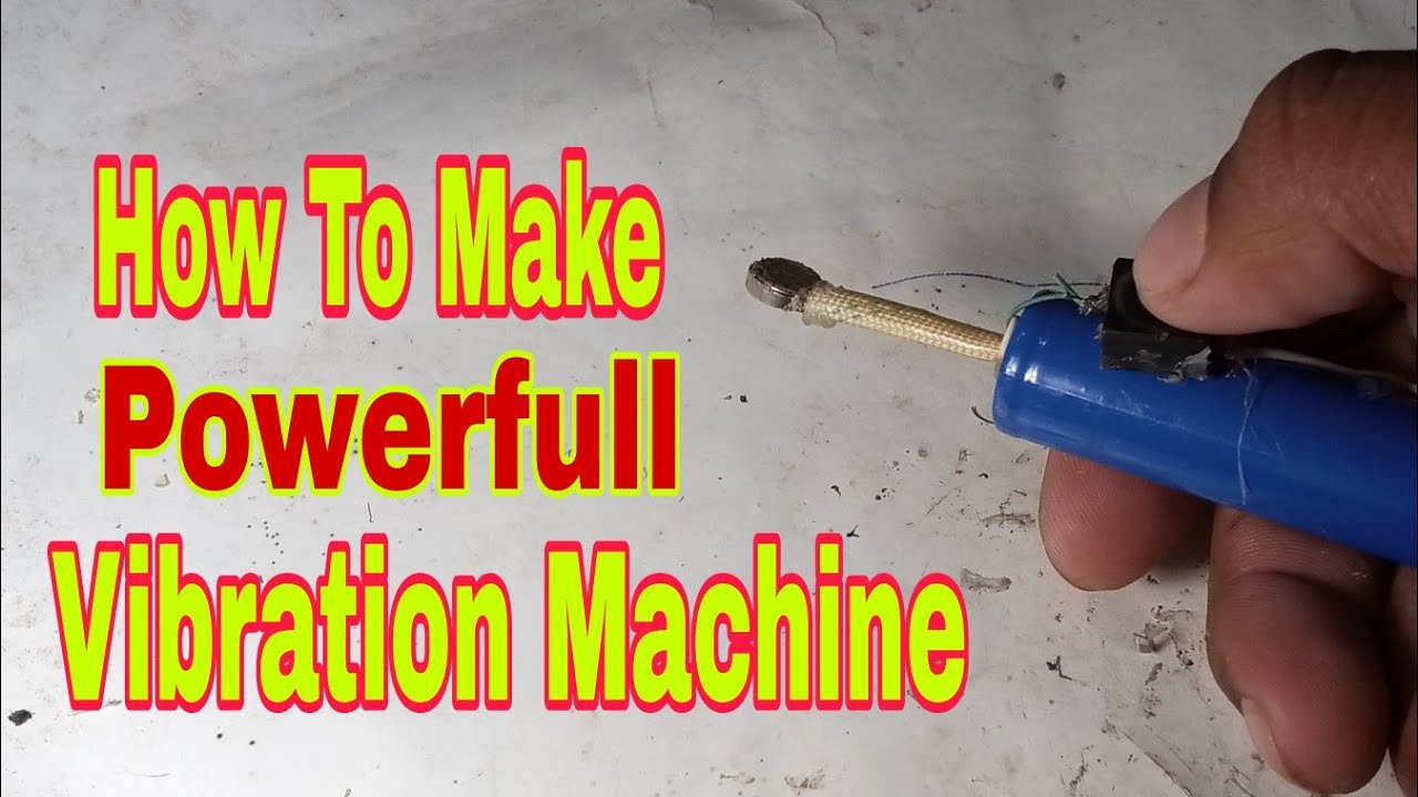 Vibrator / how to make powerful vibrator machine #joy360 - YouTube