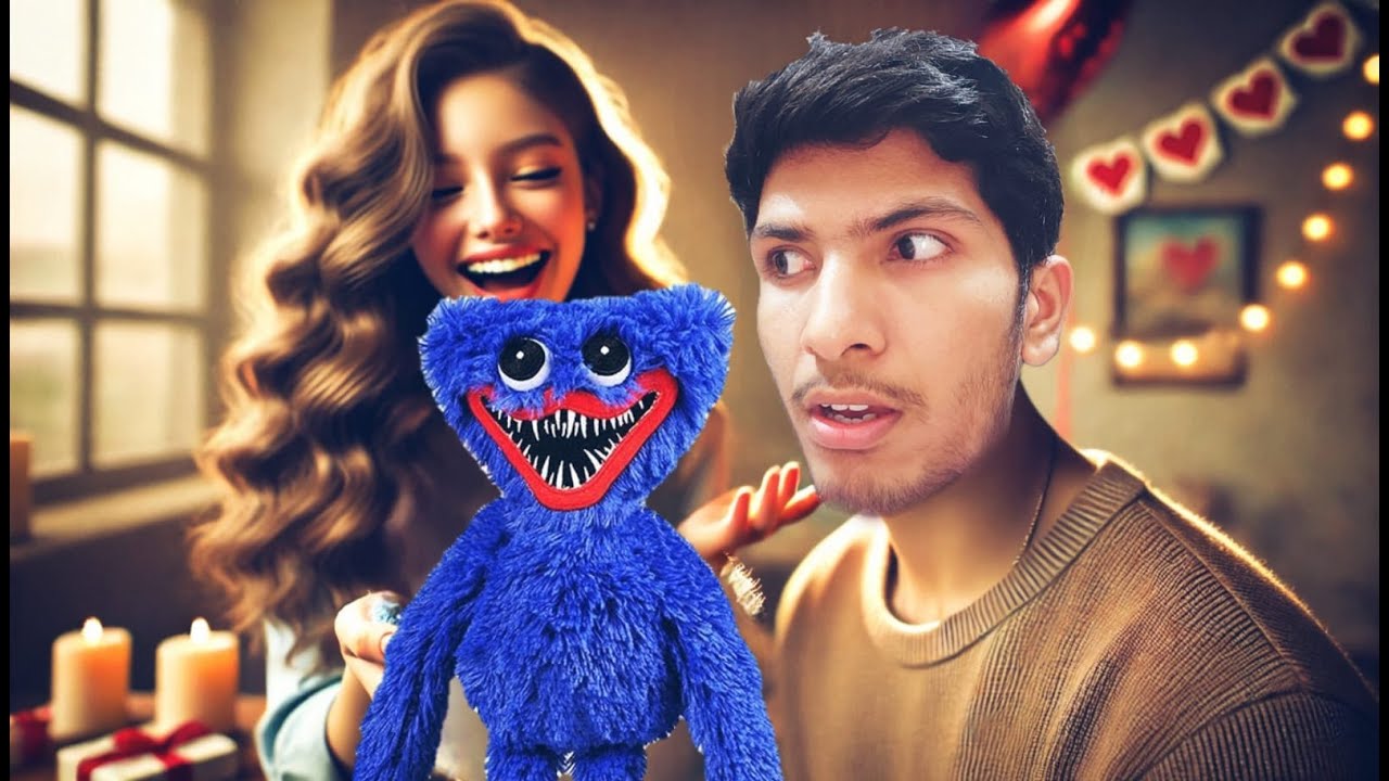 MY GIRLFRIEND GIVE ME TEDDY ON TEDDYDAY | POPPY PLAYTIME CHAPTER 1 ...