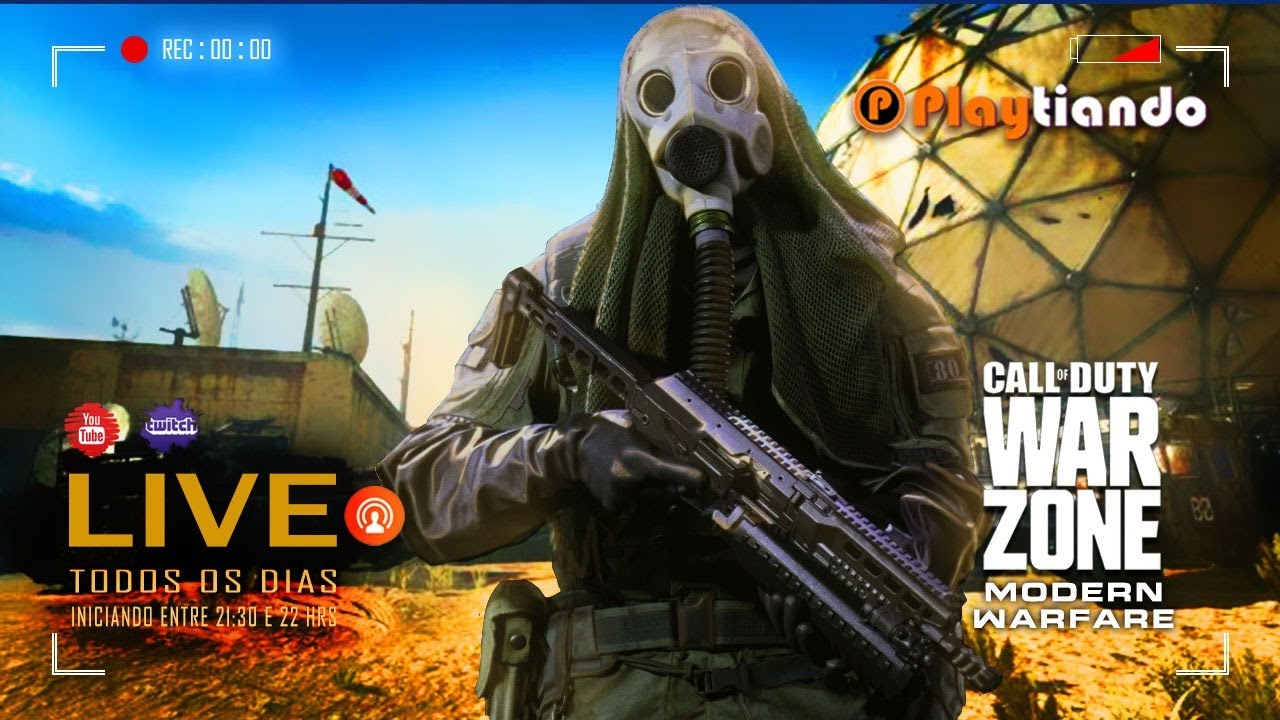 COD WARZONE | Bora jogar | Playtiando - YouTube
