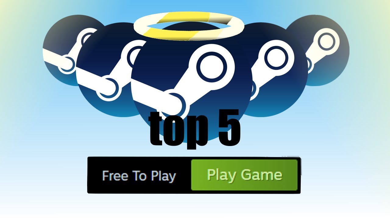 TOP 5 FUN free to play games on steam - YouTube