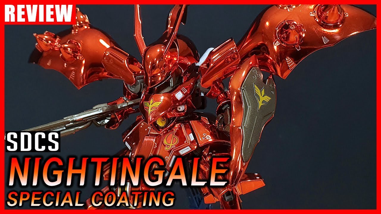 [REVIEW & UnBoxing] SDCS 나이팅게일 [스페셜 코팅] / SD Gundam CROSS SILHOUETTE ...