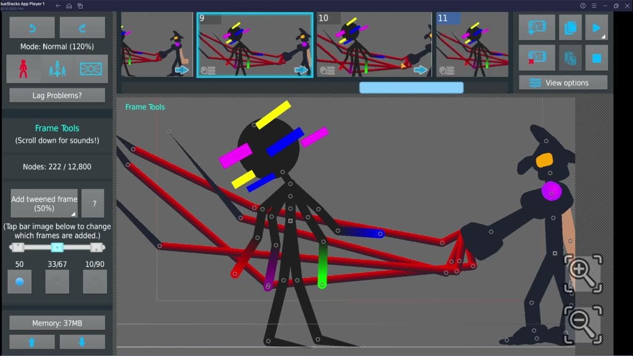 How to animate in stick nodes for @A.M.StephensIV - YouTube
