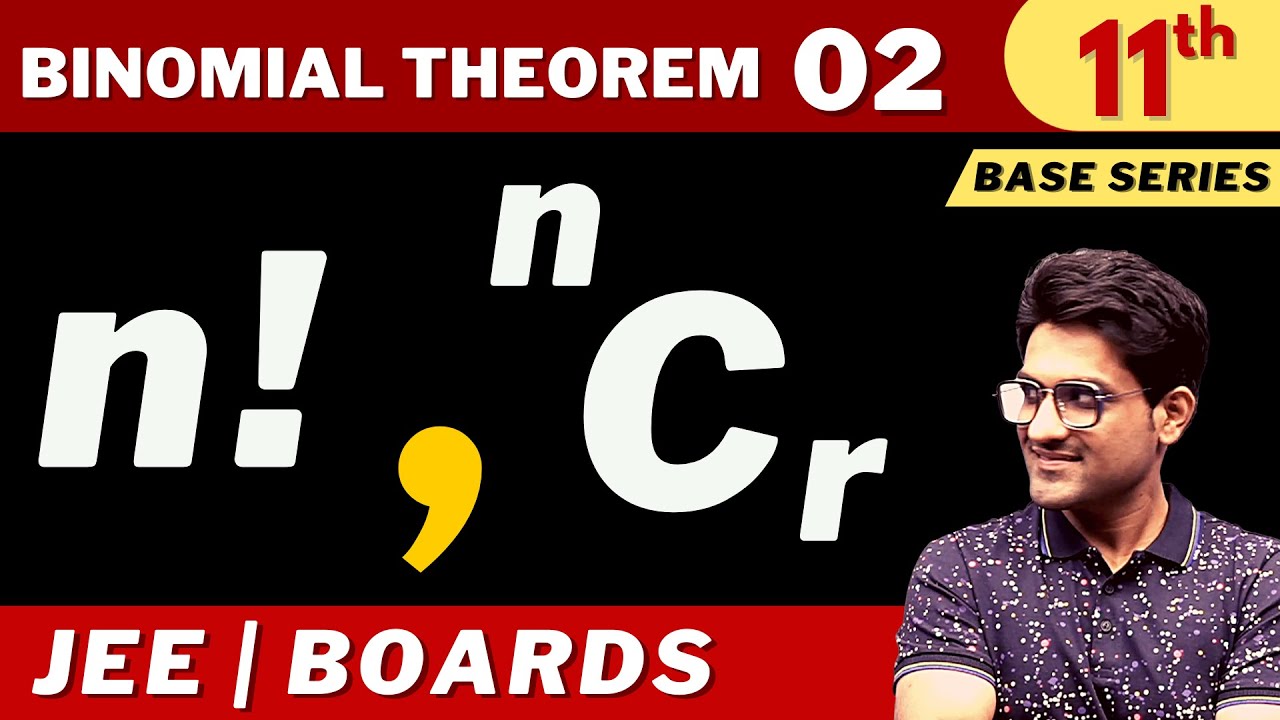 Binomial Theorem 02 | n! | nCr | Class 11th | Aman Sir Maths | Bhannat ...