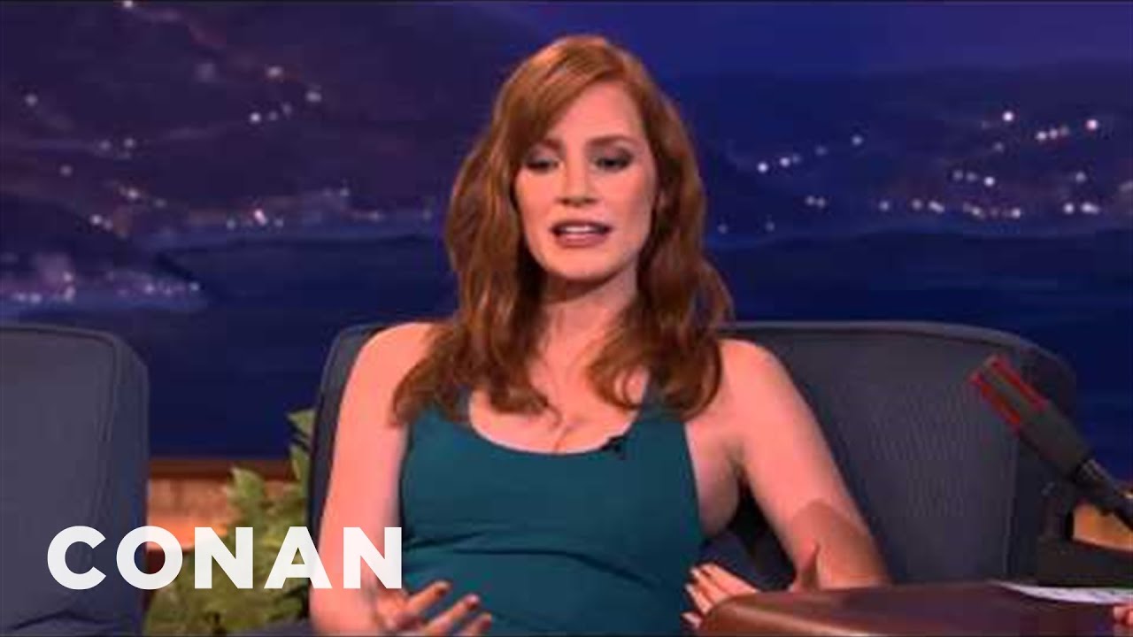 Jessica Chastain's Grandma Loves Matthew McConaughey | CONAN on TBS ...