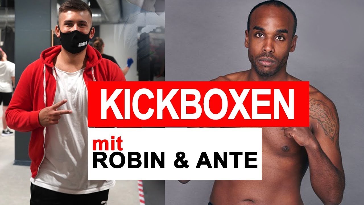 Kickboxen mit Robin Reimer und Anteneh Getahun - YouTube