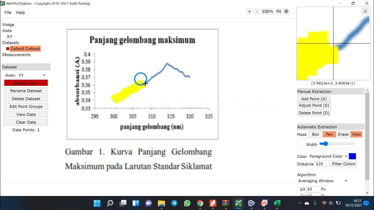 CARA MENGEKSTRAK KURVA MENGGUNAKAN WEBPLOTDIGITIZER DAN ORIGIN - YouTube