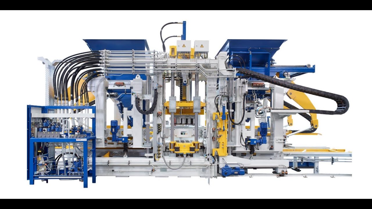 Germany Fully-automatic Concrete Paving Stone Block Making Machine ...