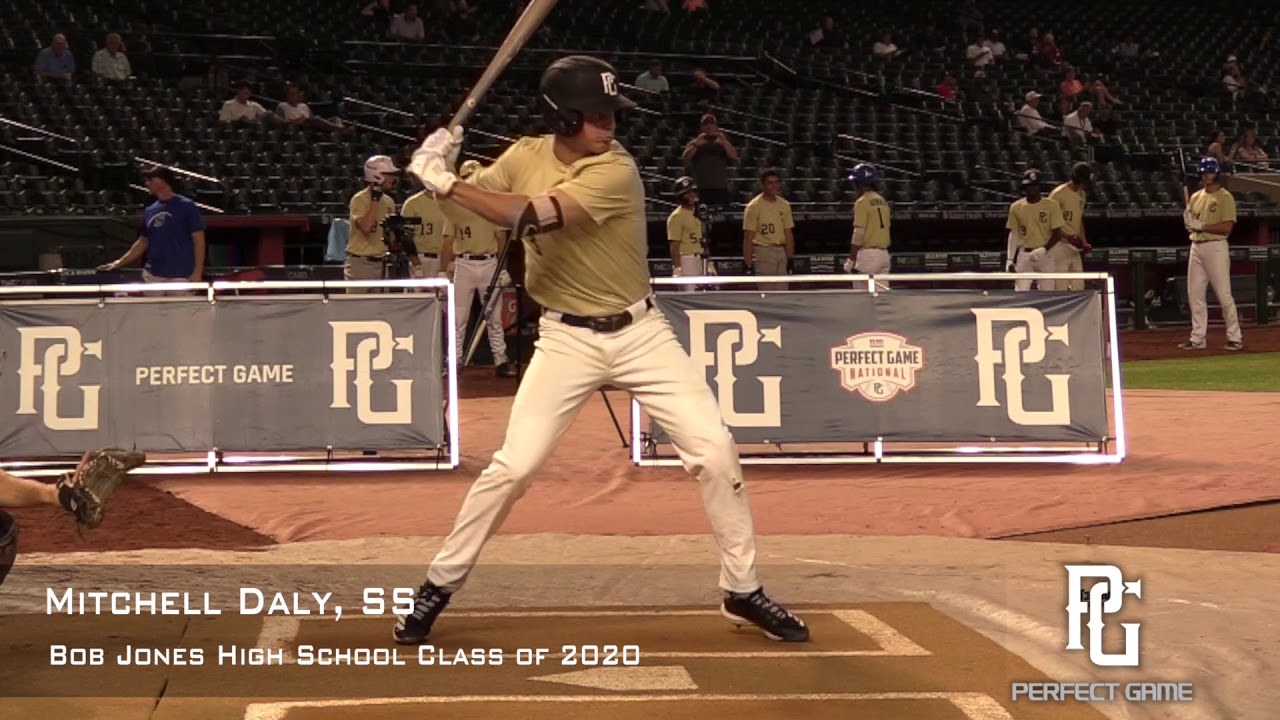 Mitchell Daly Prospect Video, SS, Bob Jones High School Class of 2020 ...