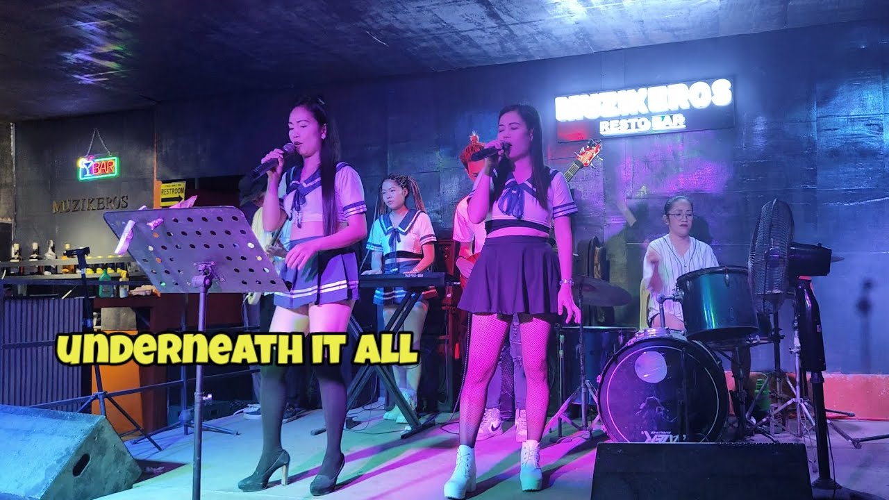 Underneath It All || #FREESPIN band @Muzikeros restobar Pila Laguna ...