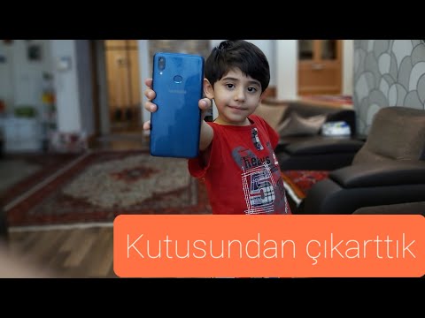 Samsung Galaxy A10s kutu açılışı - samsung telefon