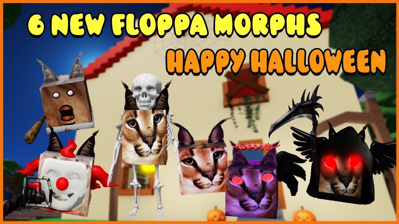 Find The Floppa Morphs - ALL 6 NEW MORPHS - ROBLOX - HALLOWEEN UPDATE ...