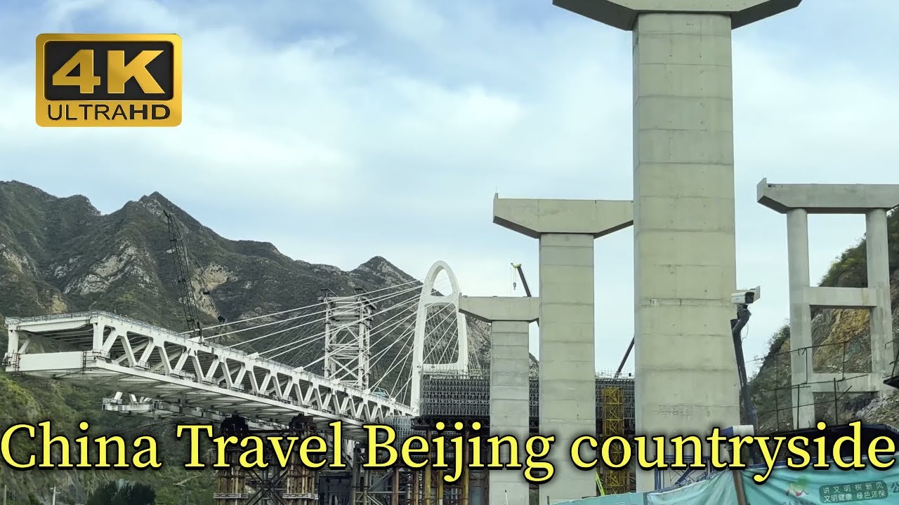 China Drive Beijing winding road drive Street View -北京乡村4k - YouTube
