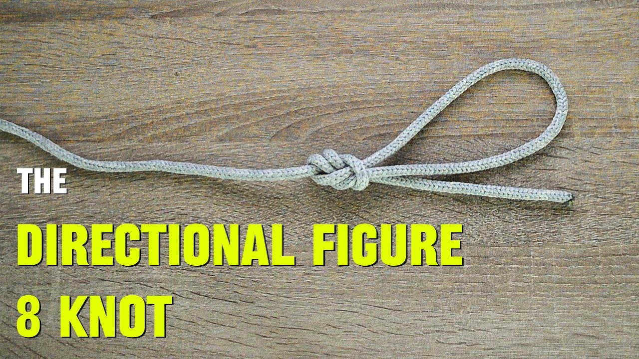 How To Tie A Directional figure 8 Knot - YouTube