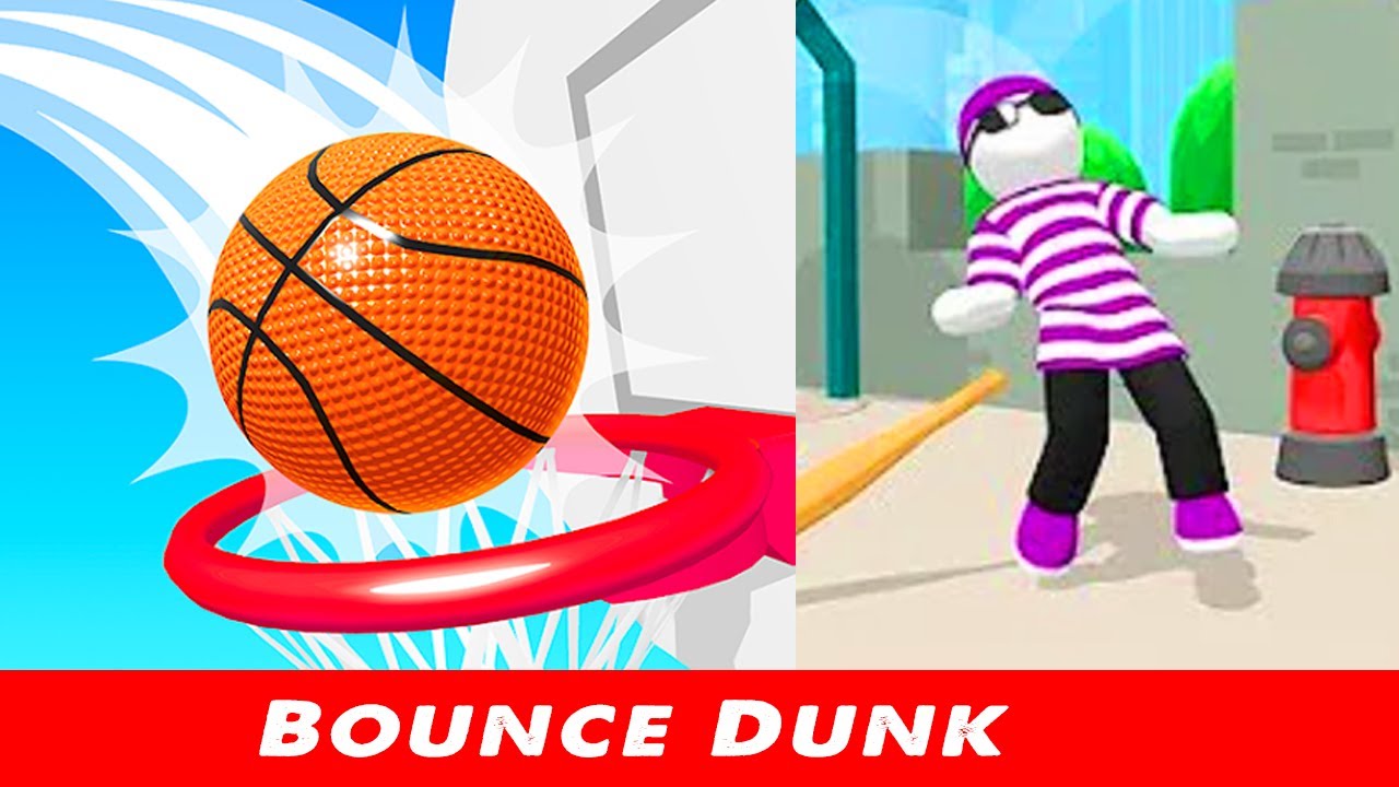 Bounce Dunk - Dribble Rush (by SayGames LTD) - YouTube