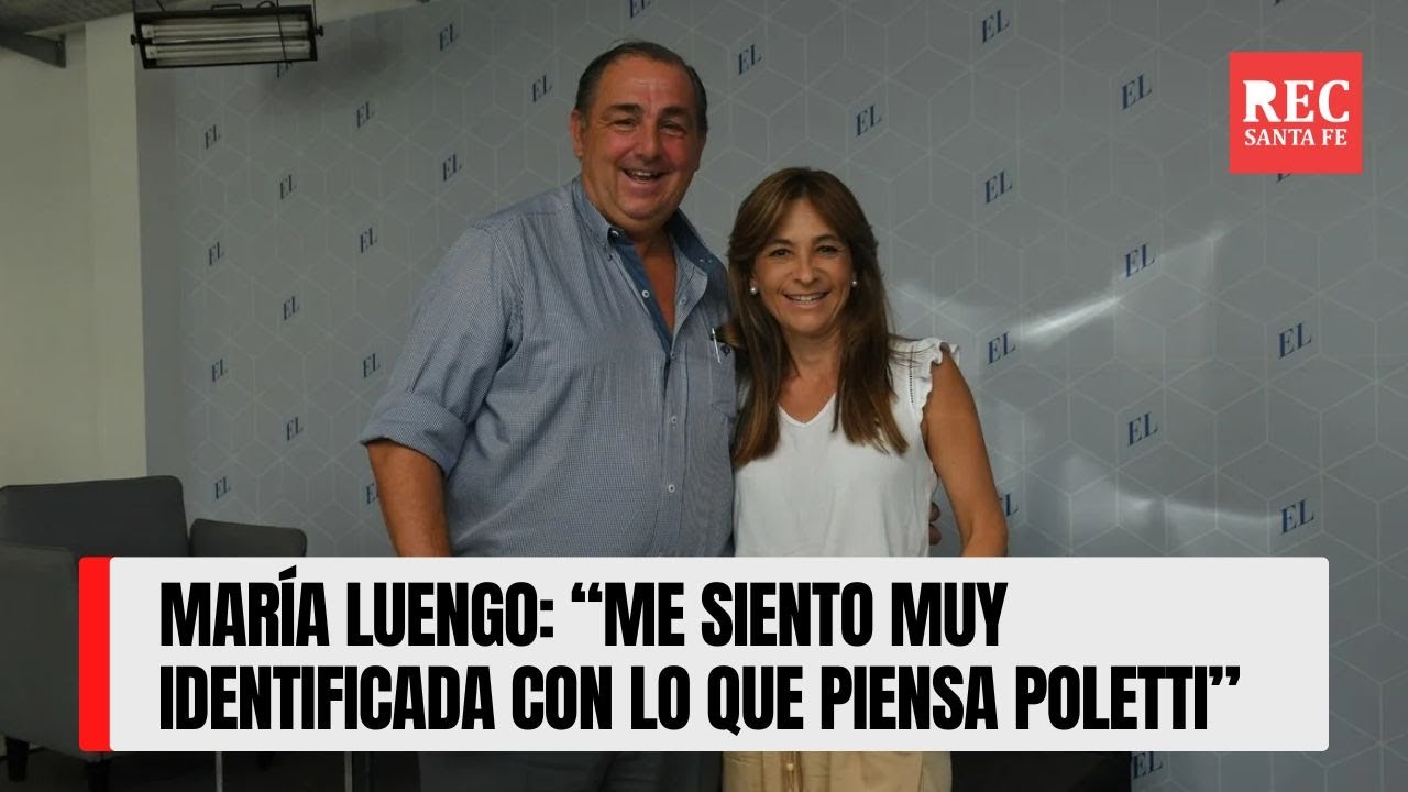María Luengo: "Me siento muy identificada con lo que piensa Poletti ...