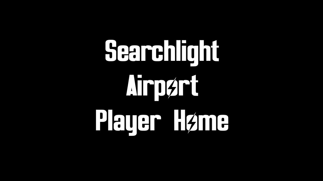 Fallout: New Vegas Searchlight Airport Player Home - YouTube