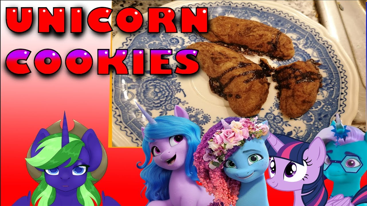 Unicorn Cookies - My Little Pony Cooking - Baking - YouTube
