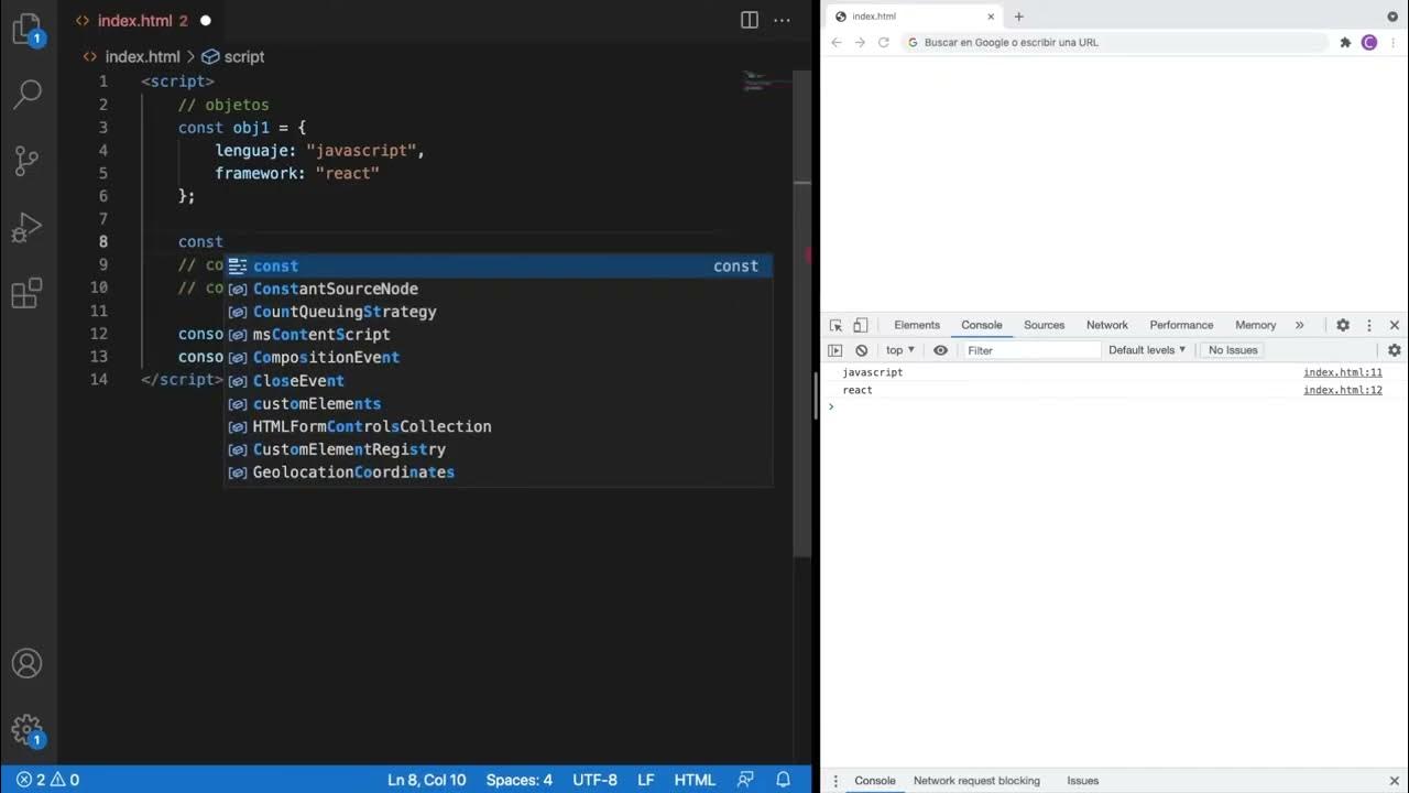 CLASE 06 Curso React JS desde cero Desestructuración de objetos - YouTube