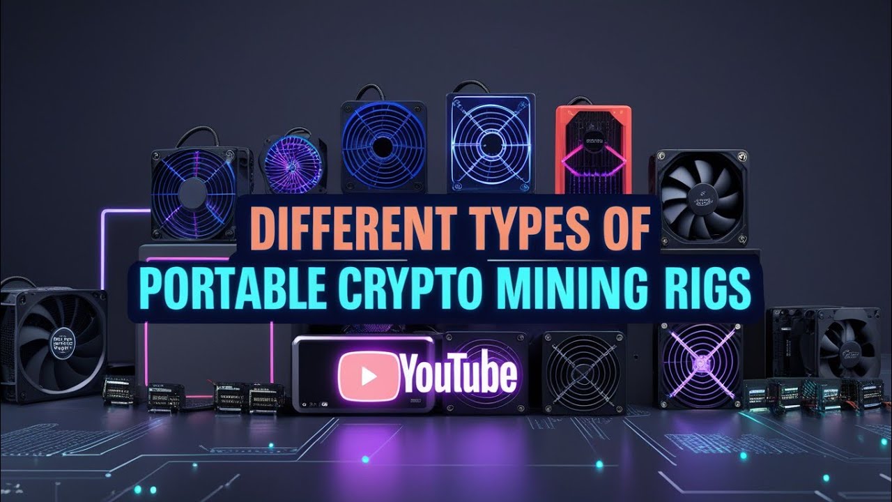 Different Types of Portable Crypto Mining Rigs - YouTube