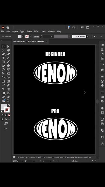 Adobe Illustrator Tips - How to make text into any shape for logo # ...