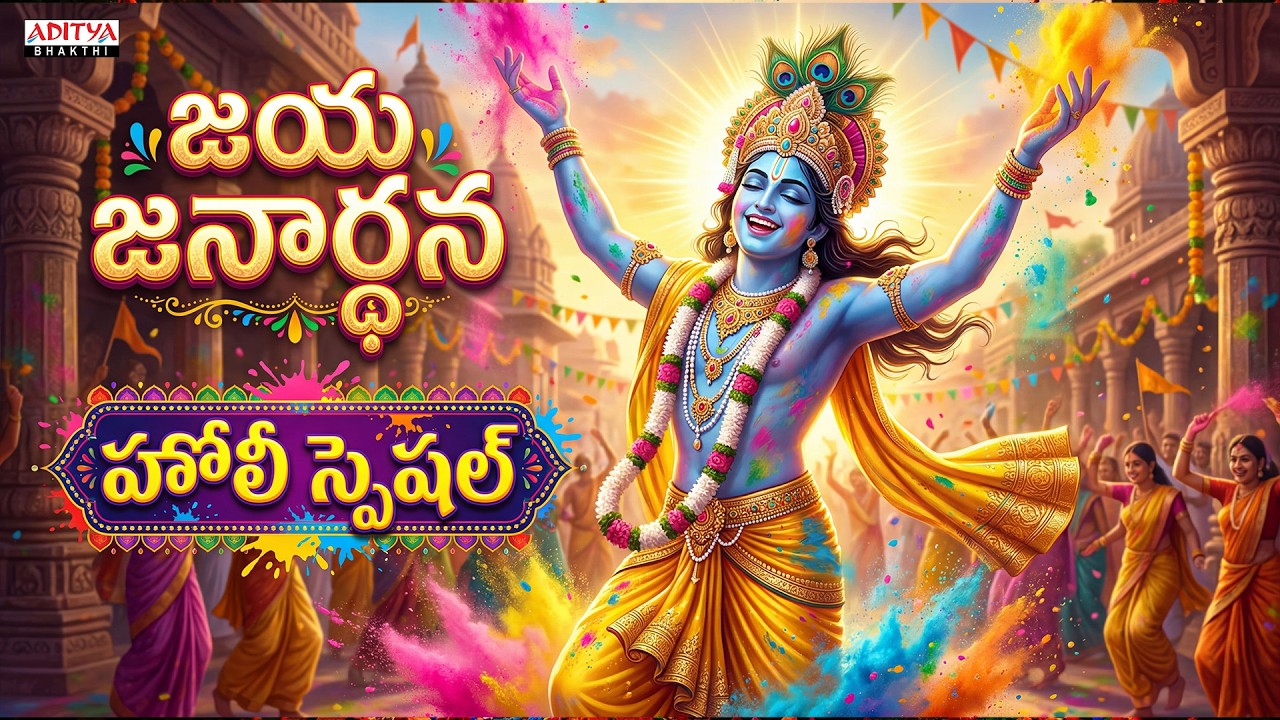 జయ జనార్ధన | Lord Krishna Songs | Padmaja Srinivas | Satyadev J ...