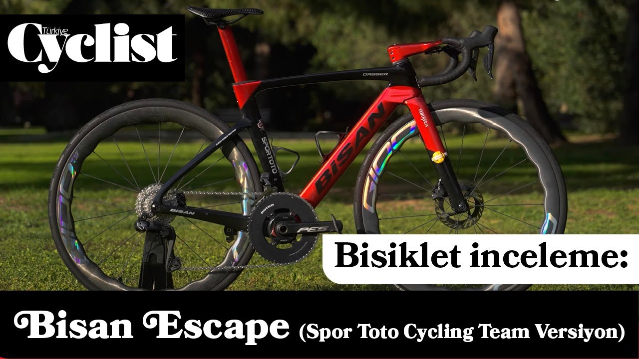 Bisiklet İnceleme: Bisan Escape (Spor Toto Cycling Team Versiyon) - YouTube