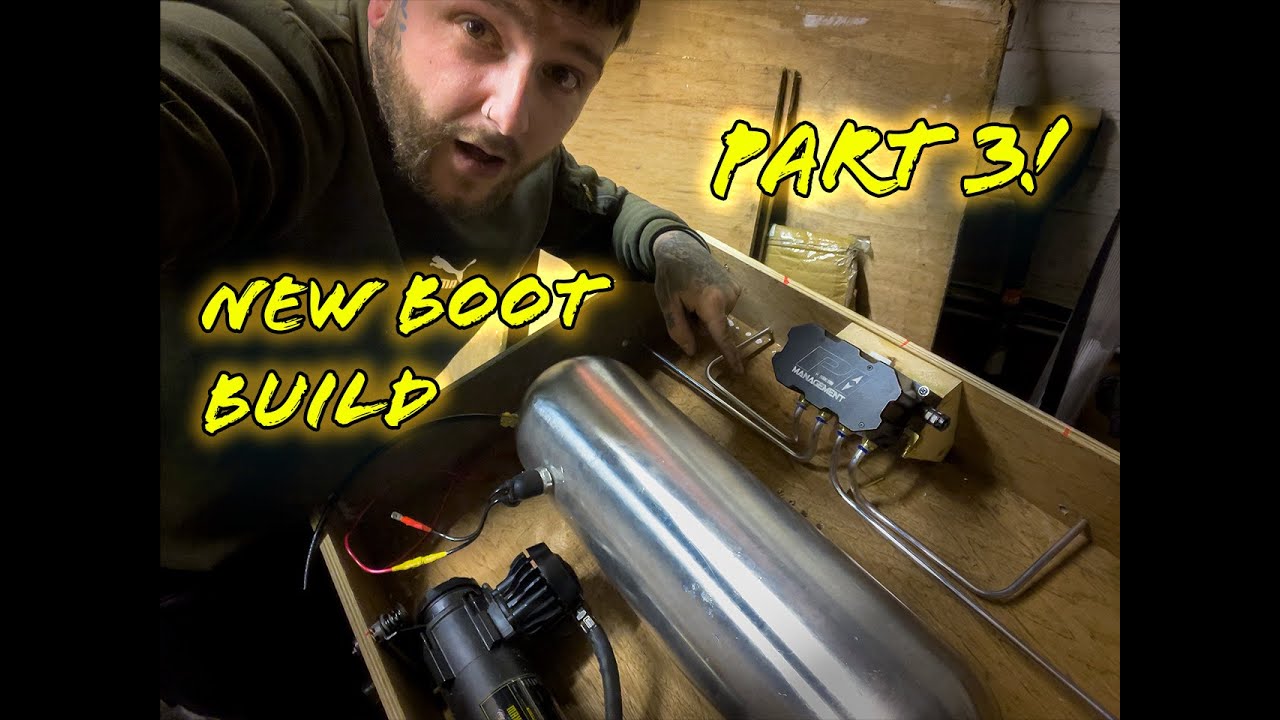 Boot Build & AIR Suspension setup PART 3 (HARD LINES) - YouTube