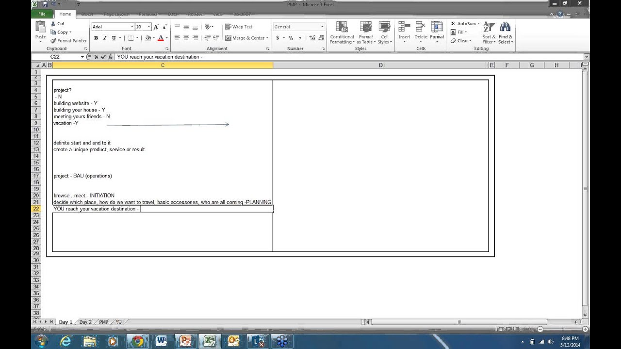 Project Management Professional Day 01 Demo - YouTube