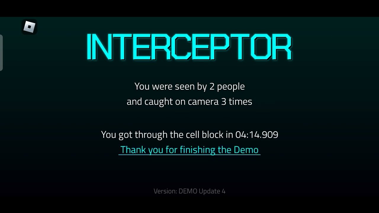 Roblox - Interceptor (Walkthrough) - YouTube
