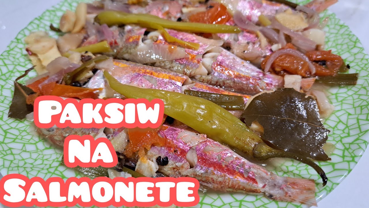 Paksiw | Paksiw na Salmonete | Roslene Vlogs #paksiw #fish # ...