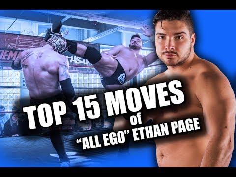 Top 15 Moves of "All Ego" Ethan Page - YouTube