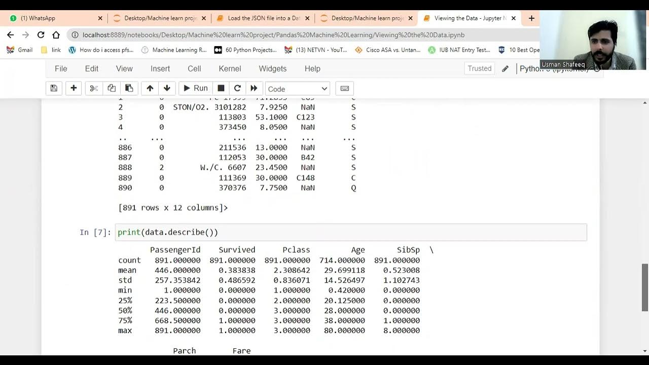 Python Pandas Analyzing Dataframes Analyzing Dataframes Python Pandas Tutorial In Hindi