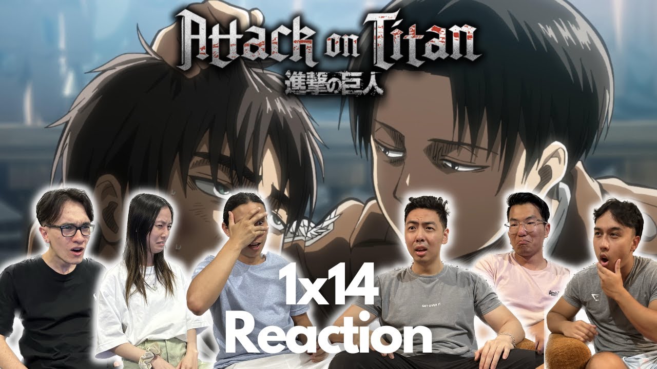 LEVI ??? | CLUELESS AUSSIES Watch Attack on Titan 1x14 - YouTube