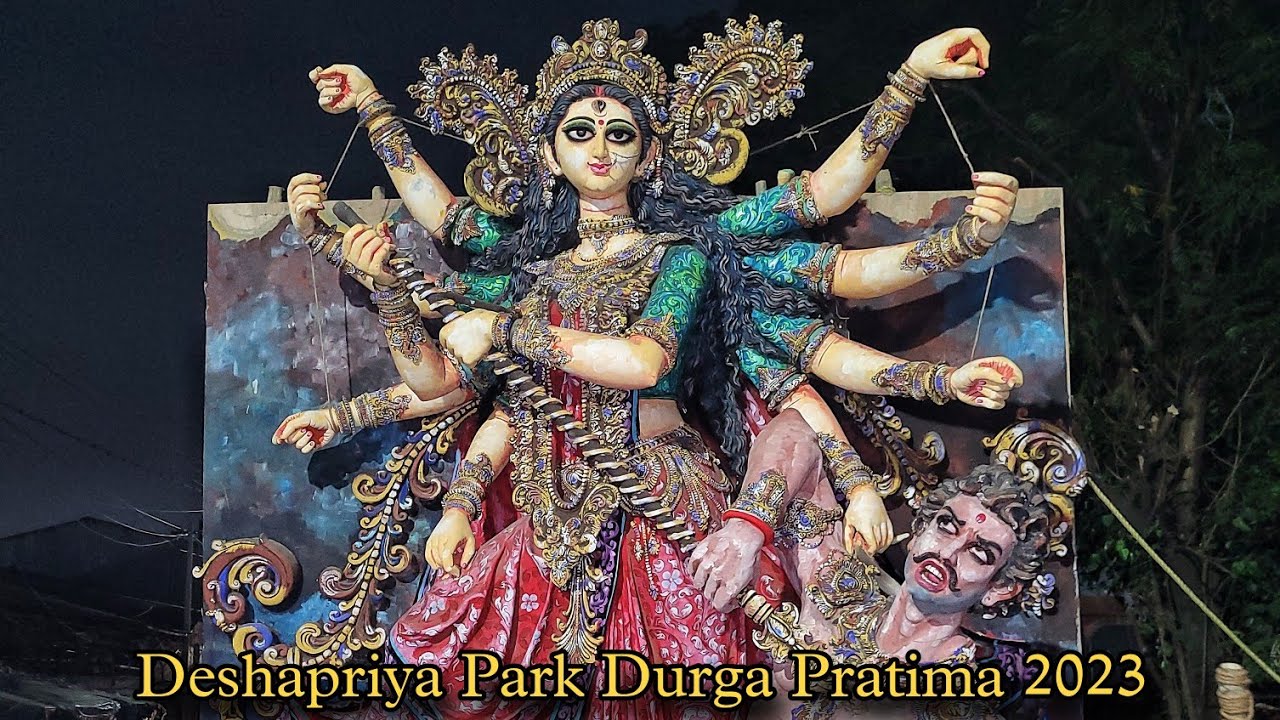 Durga Puja 2023 | Deshapriya Park Durga Pratima Going To Pandal From ...