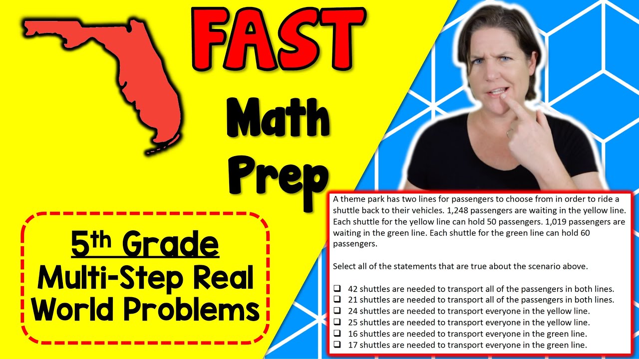5th GRADE | Florida FAST Math Test Prep FREEBIE | MA.5.AR.1.1 - YouTube