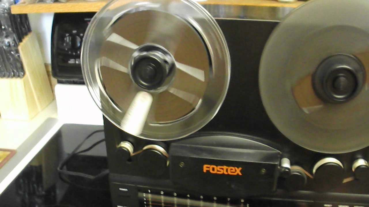 FOSTEX 80 8 CHANNEL ANALOG RECORDER - YouTube