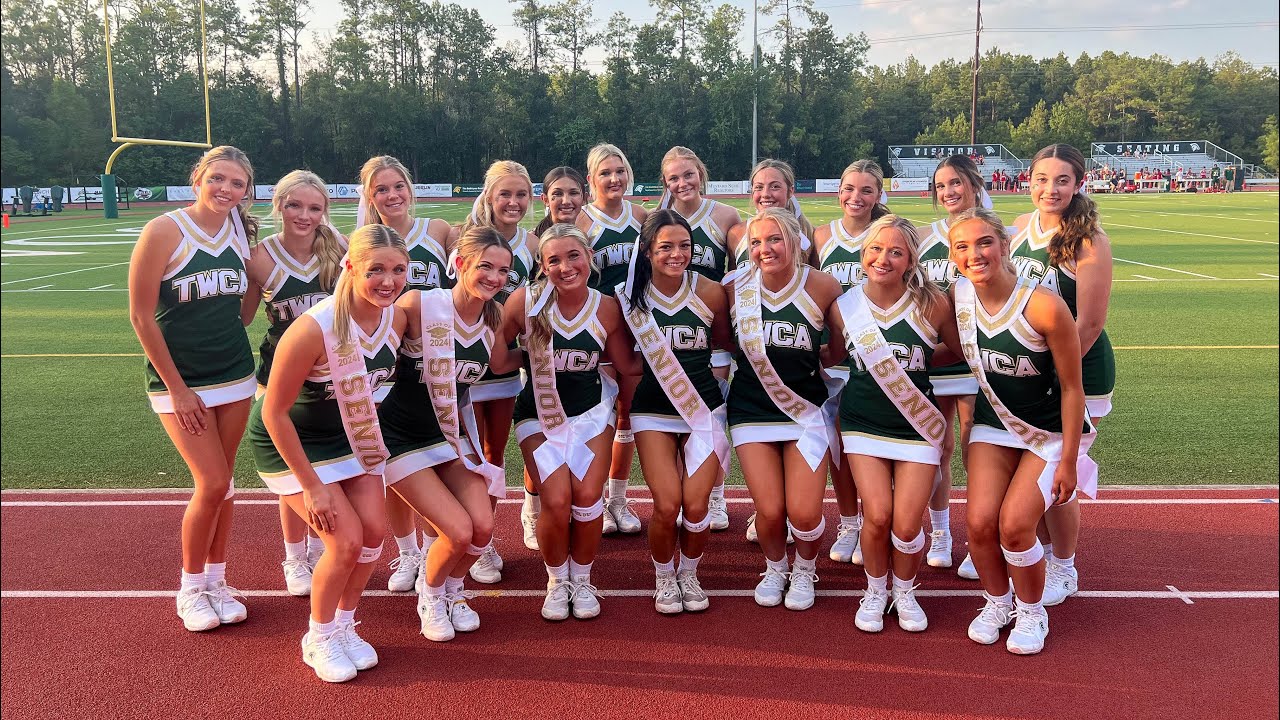 TWCA Cheer - Senior Night Halftime Routine 9/1/23 - YouTube