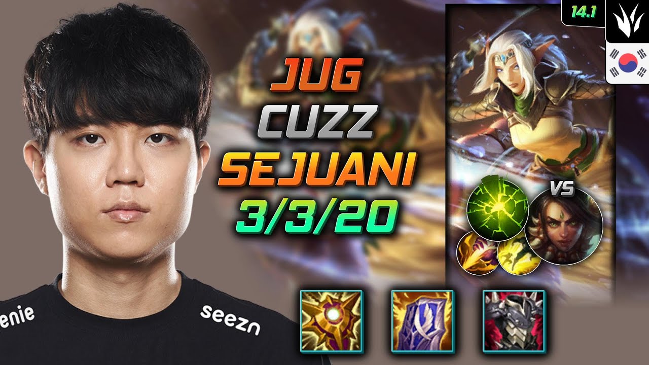 Sejuani Jungle Build Cuzz Locket of the Iron Solari Aftershock - LOL KR ...