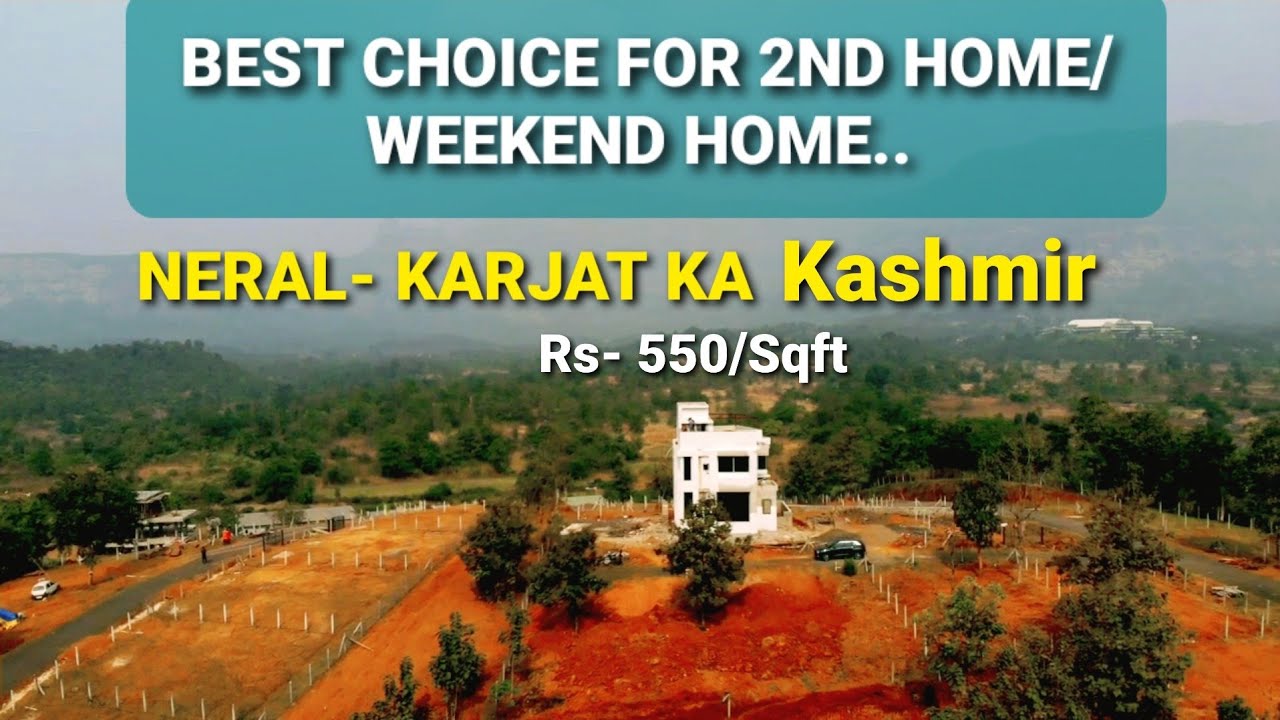 Best Location To Buy NA Plots & Weekend Homes || RIVERAIN VALLEY- Neral ...